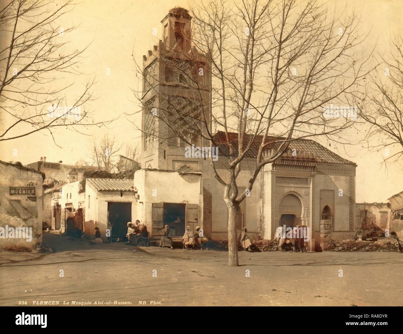 Tlemcen Mosque Abdul-Hassem, Algiers, the Neurdein Photographs of ...