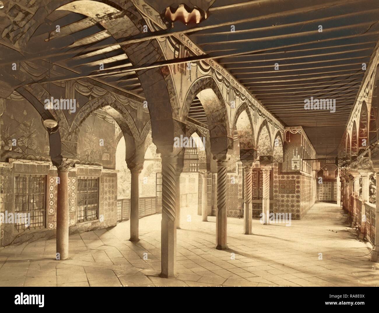 Constantine, Former Palace of Ahmed Bey, Algiers, the Neurdein ...