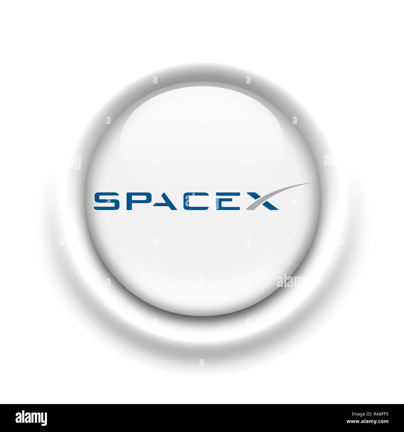 Logo spacex Cut Out Stock Images & Pictures - Alamy