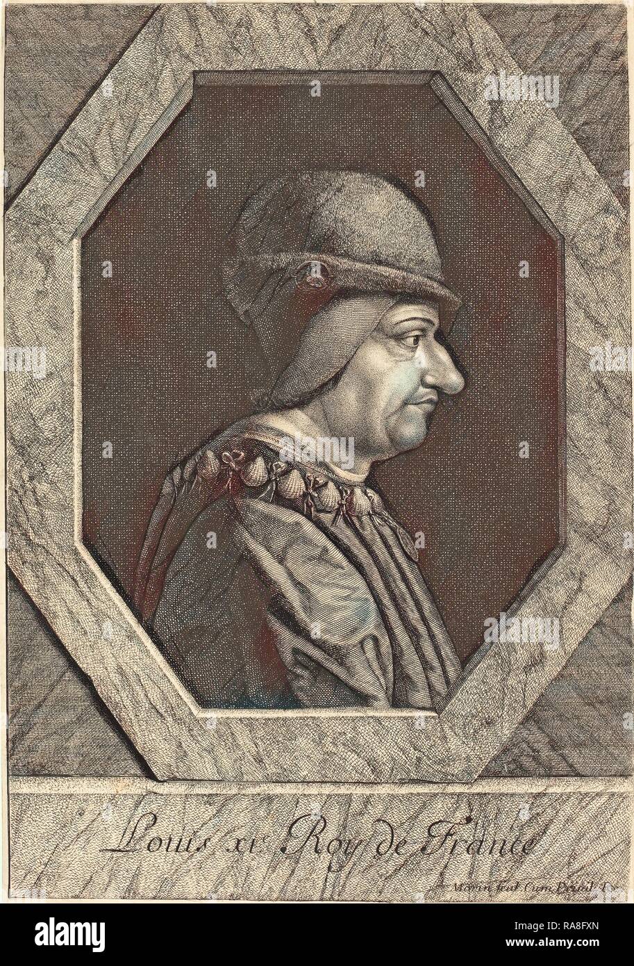 Jean Morin (French, c. 1600 - 1650), Louis XI, etching, engraving, and ...