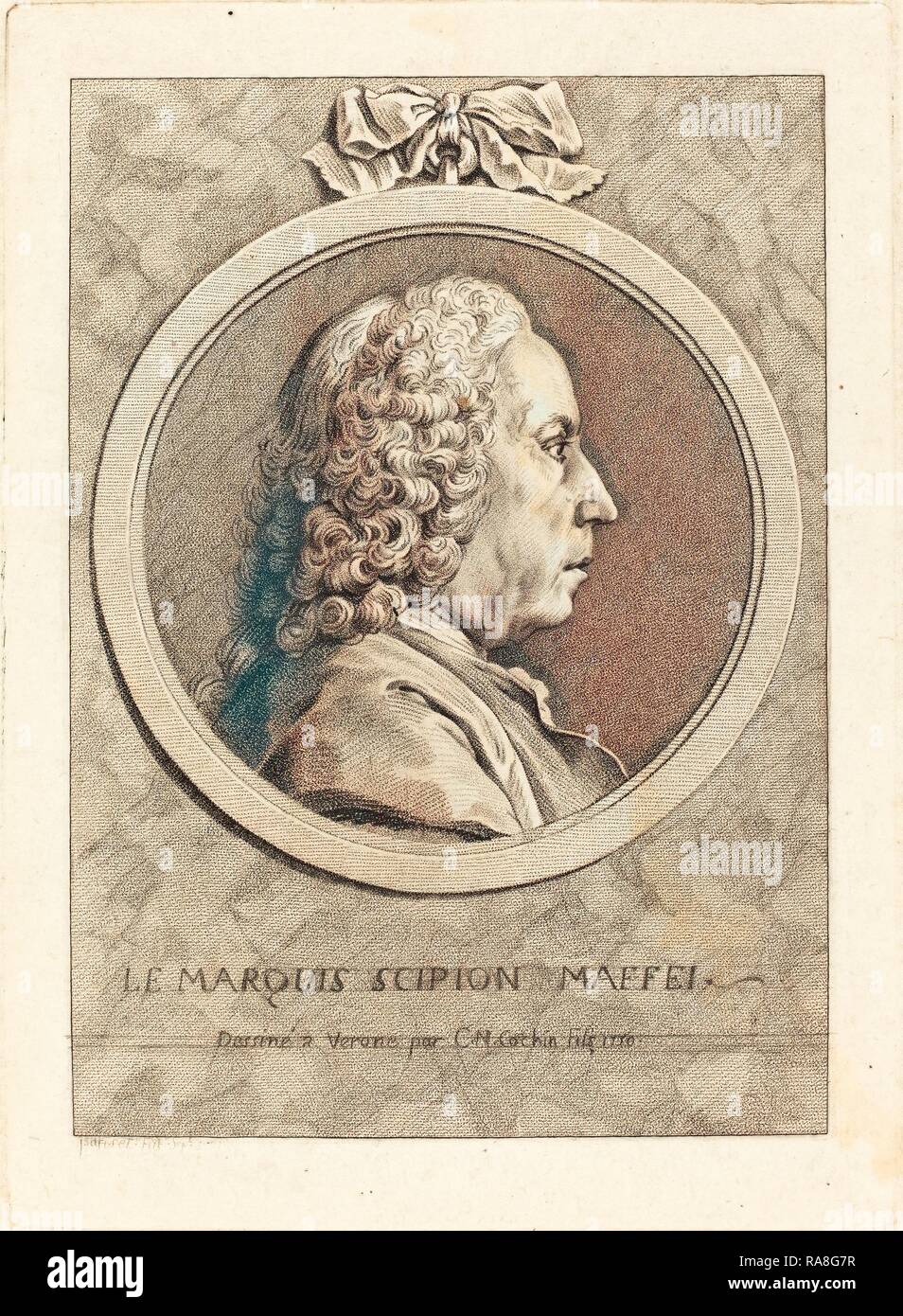 Charles-Nicolas Cochin II (French, 1715 - 1790), Le Marquis Scipion ...