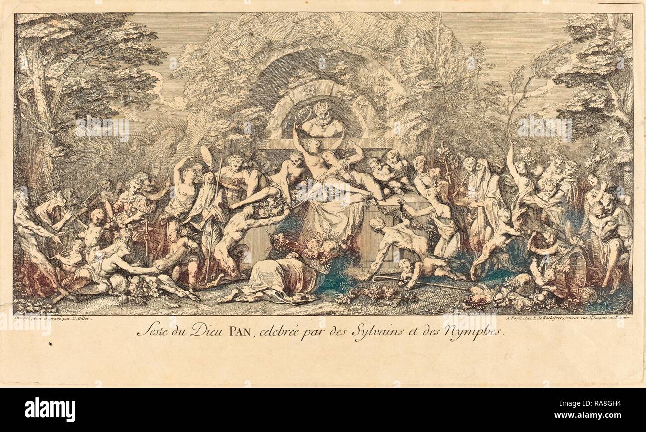 Claude Gillot (French, 1673 - 1722), Feste du Dieu Pan, celebree par ...