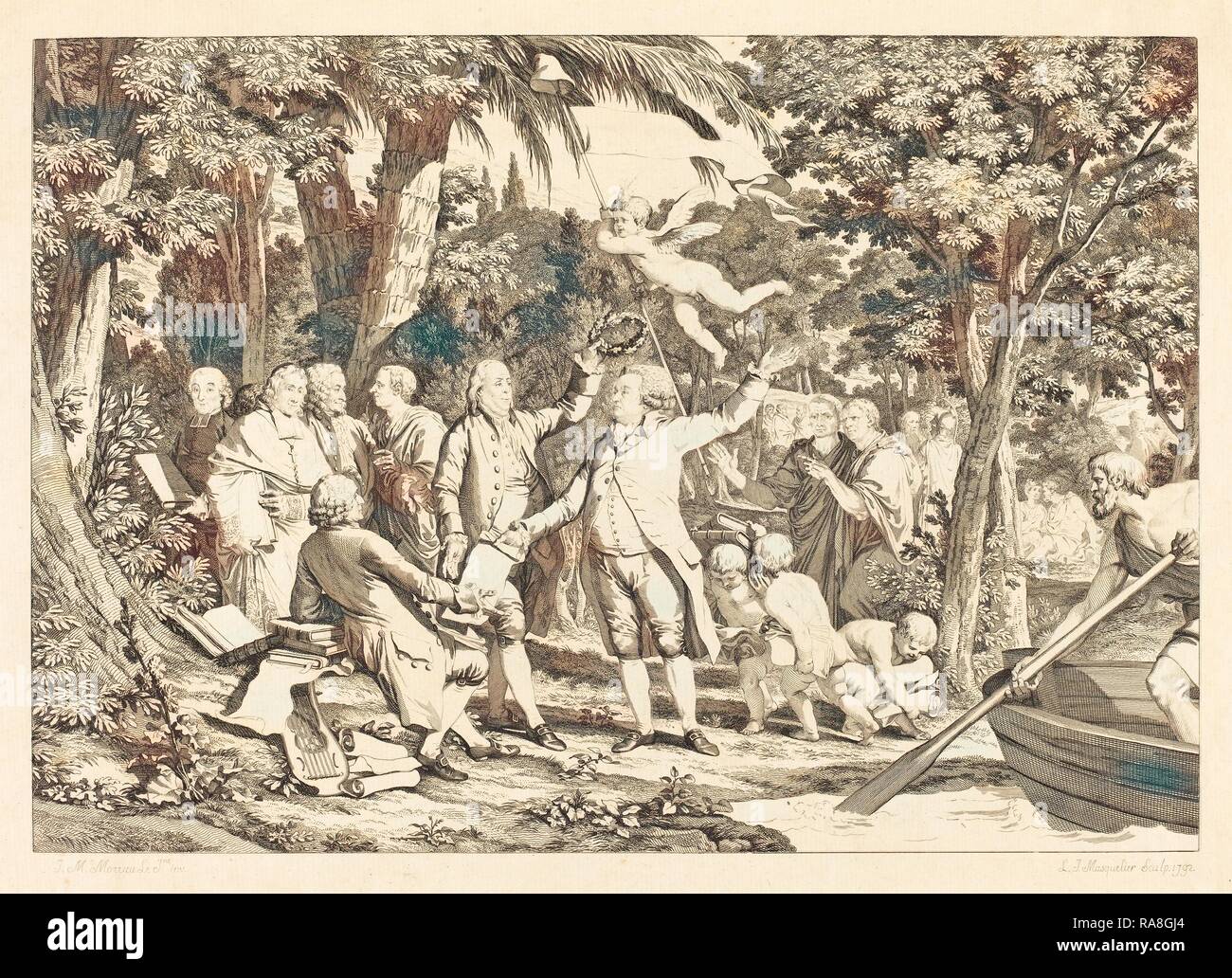 Louis-Joseph Masquelier after Jean-Michel Moreau (French, 1741 - 1811 ...