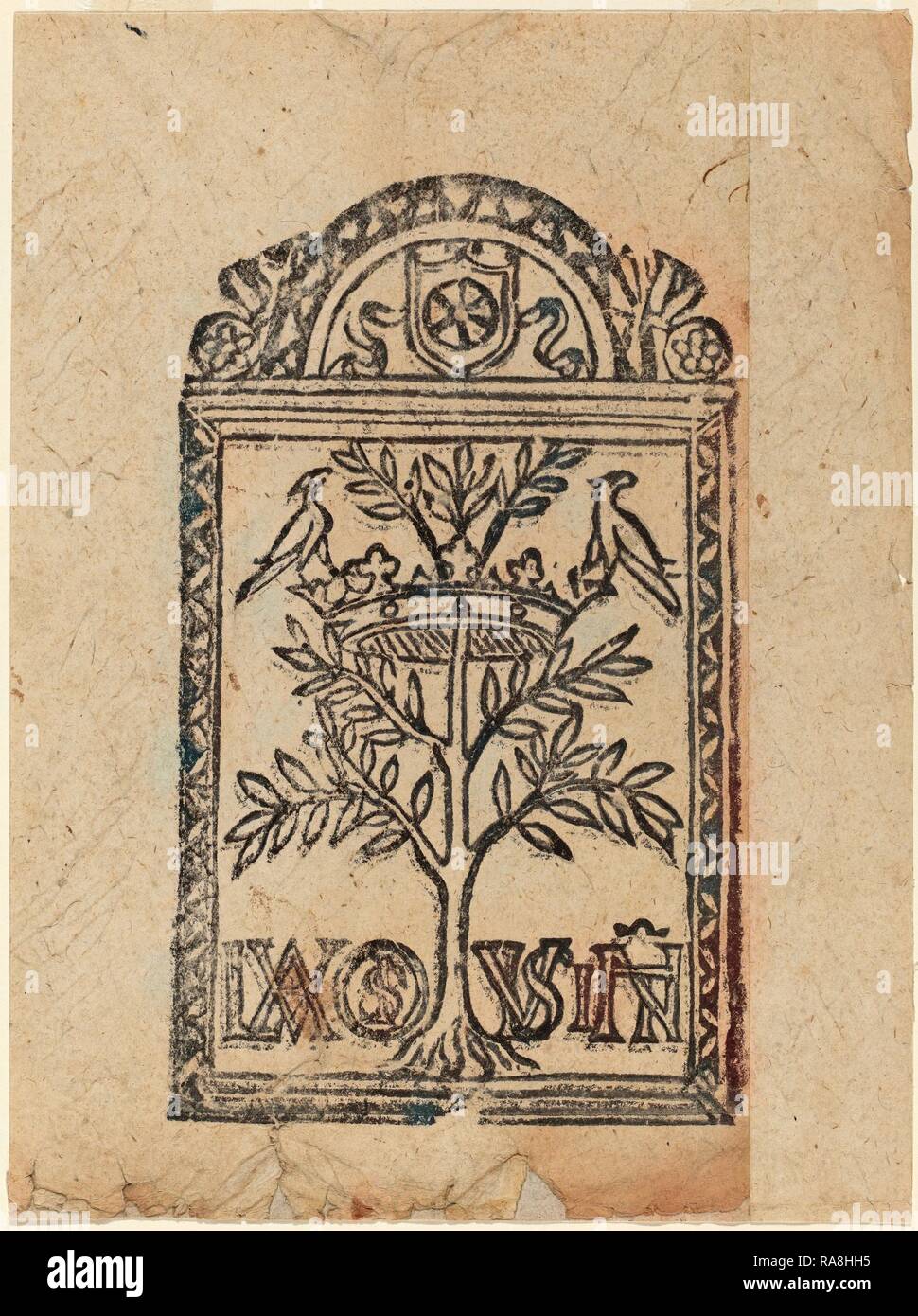 Italian 16th Century, Tree with Crown and Two Birds, 16th century ...