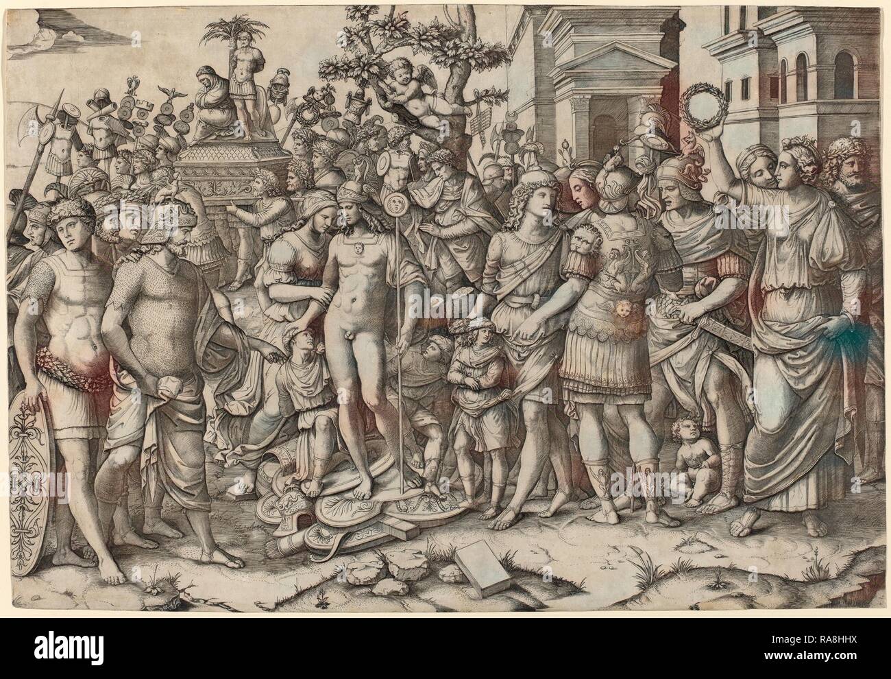 Marcantonio Raimondi possibly after Andrea Mantegna (Italian, c. 1480 ...