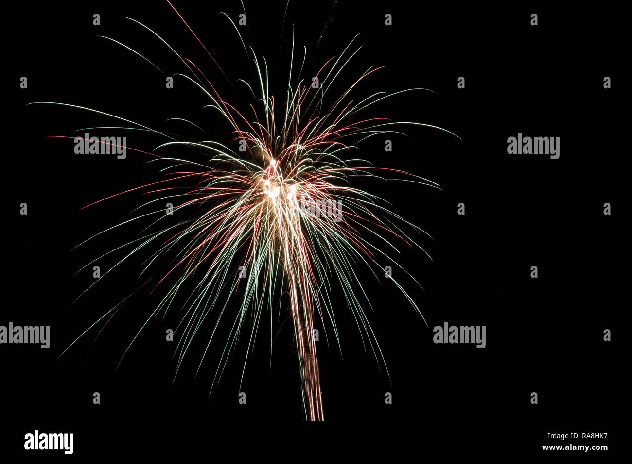 Fireworks at New year's eve in the Netherlands Stock Photo - Alamy
