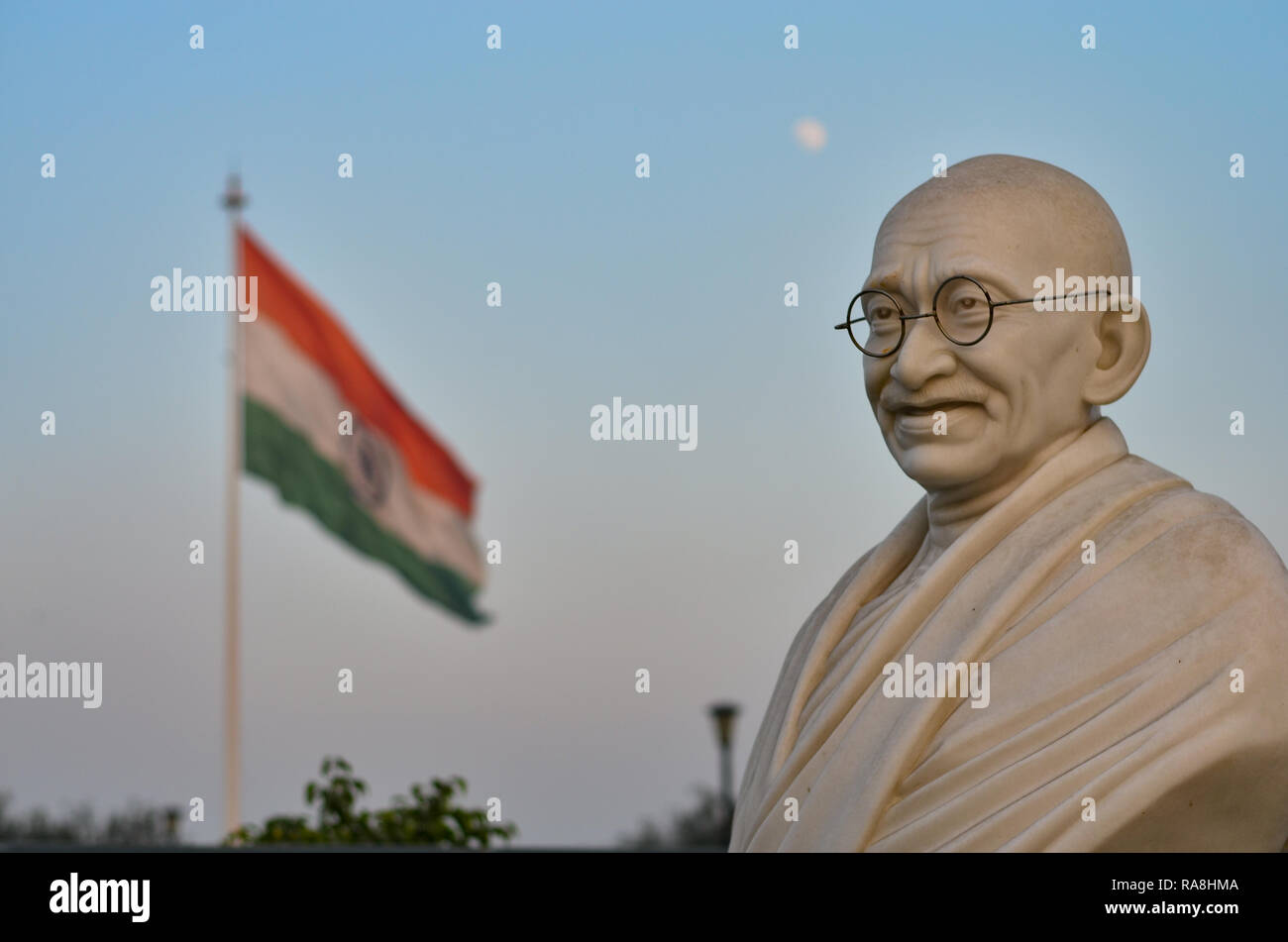 Mahatma Gandhi Flag High Resolution Stock Photography and Images - Alamy