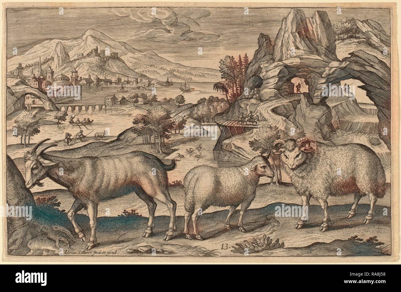 Adriaen Collaert (Flemish, c. 1560 - 1618), Animalium Quadrupedum ...
