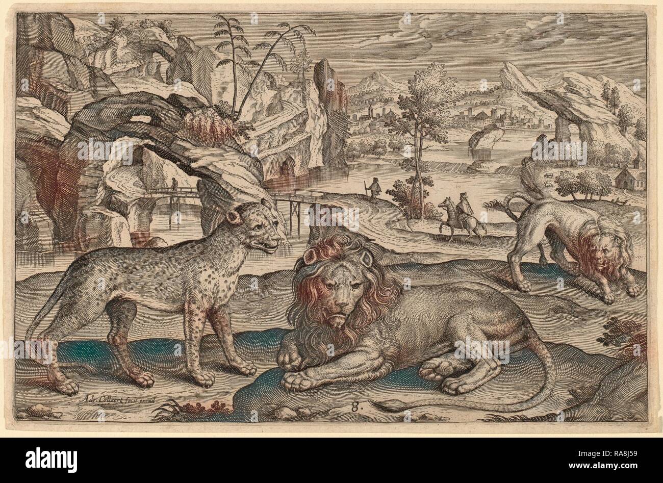Adriaen Collaert (Flemish, c. 1560 - 1618), Animalium Quadrupedum ...