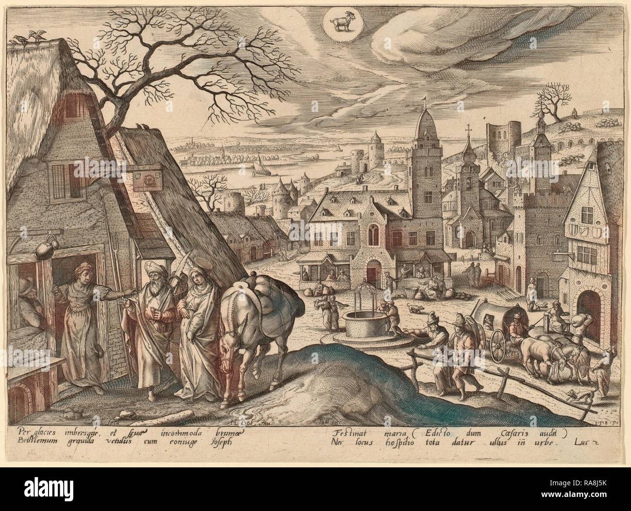 Adriaen Collaert after Hans Bol (Flemish, c. 1560 - 1618), The Virgin ...