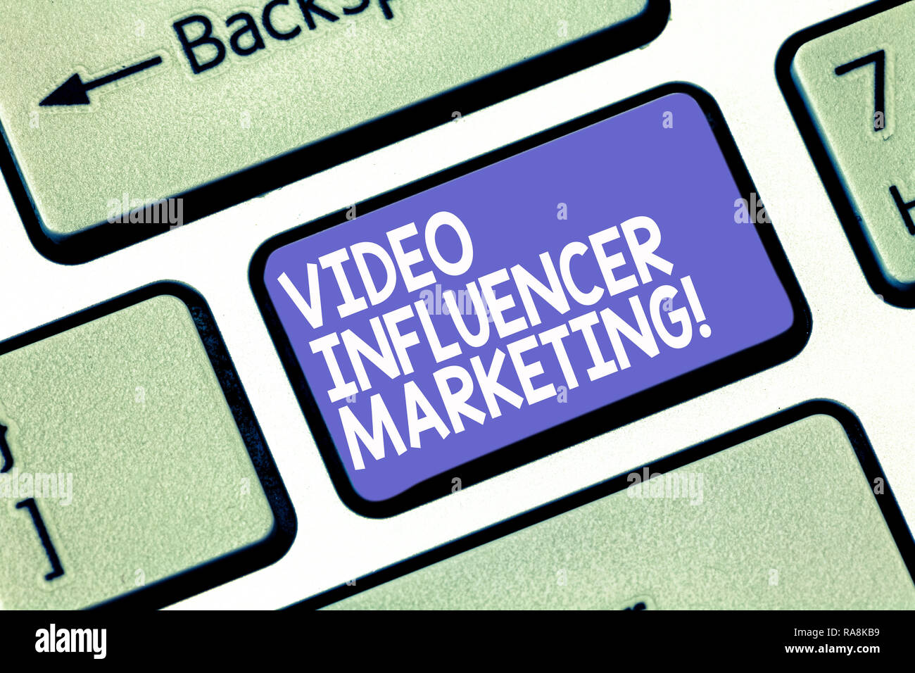 Word writing text Video Influencer Marketing. Business concept for ...