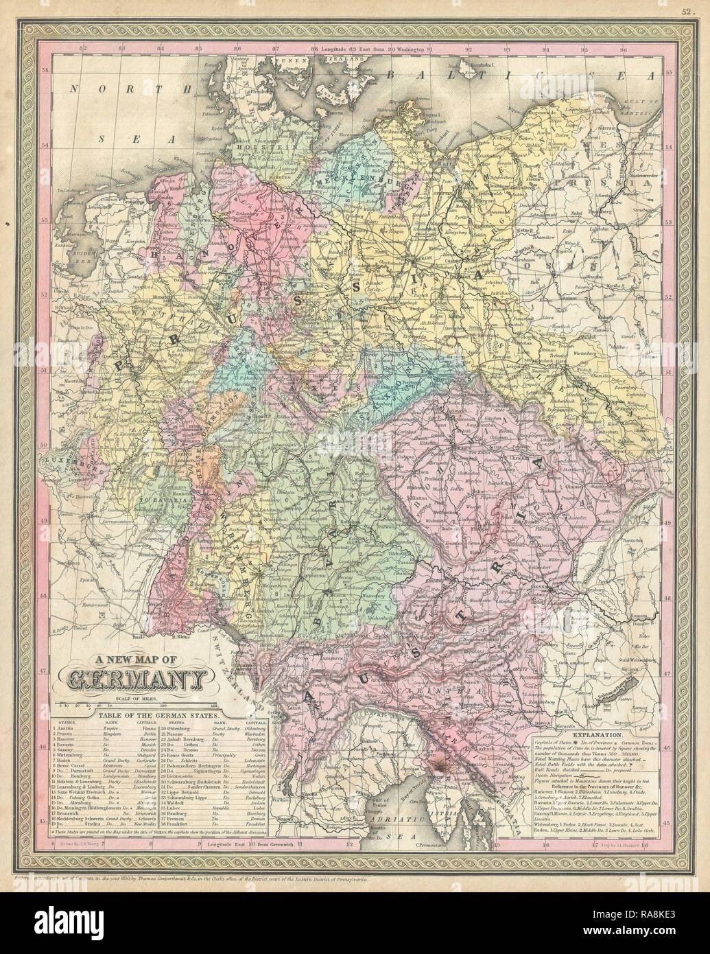 Ancient Germany Map High Resolution Stock Photography and Images - Alamy