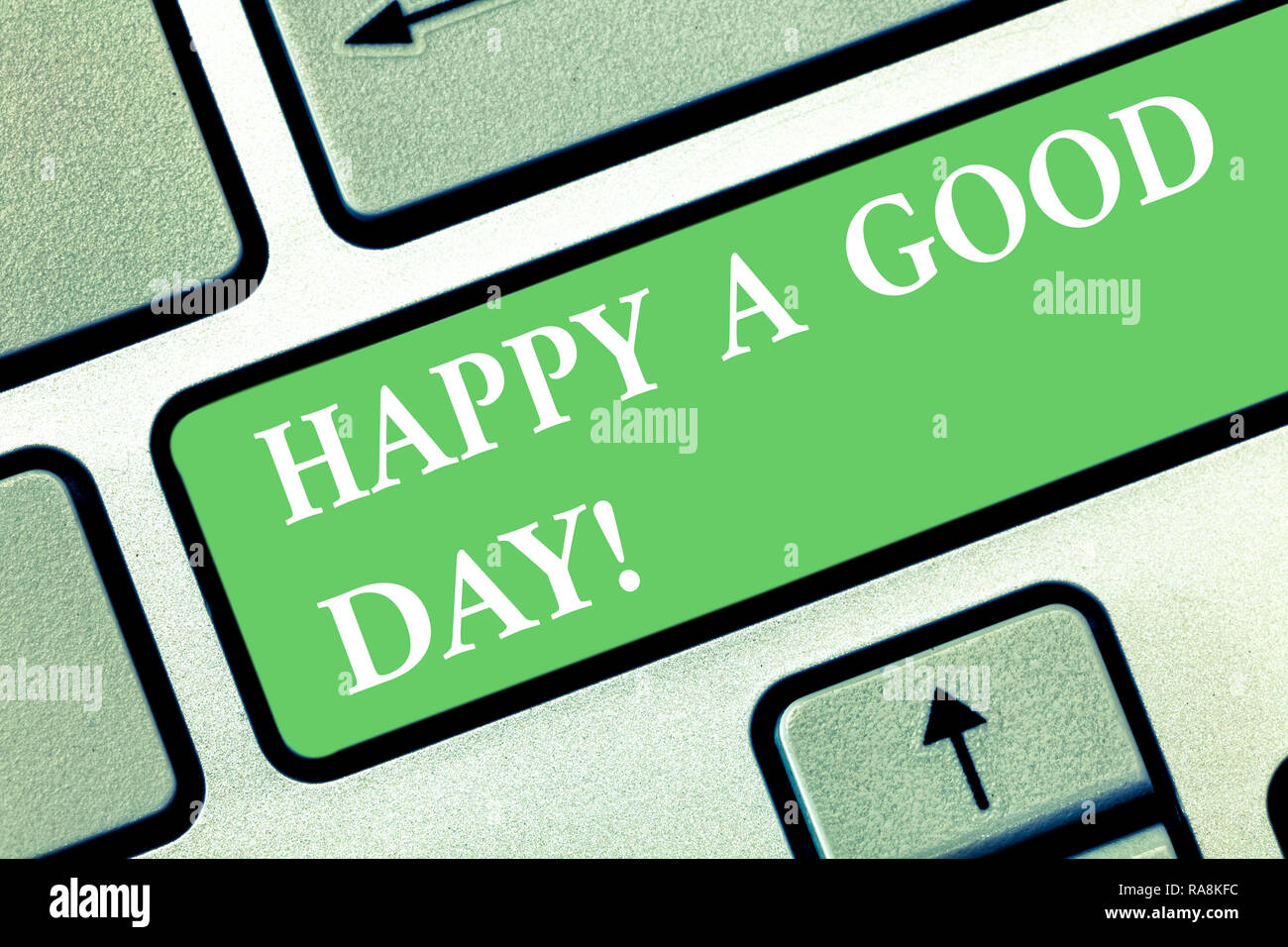 Writing note showing Happy A Good Day. Business photo showcasing Best ...