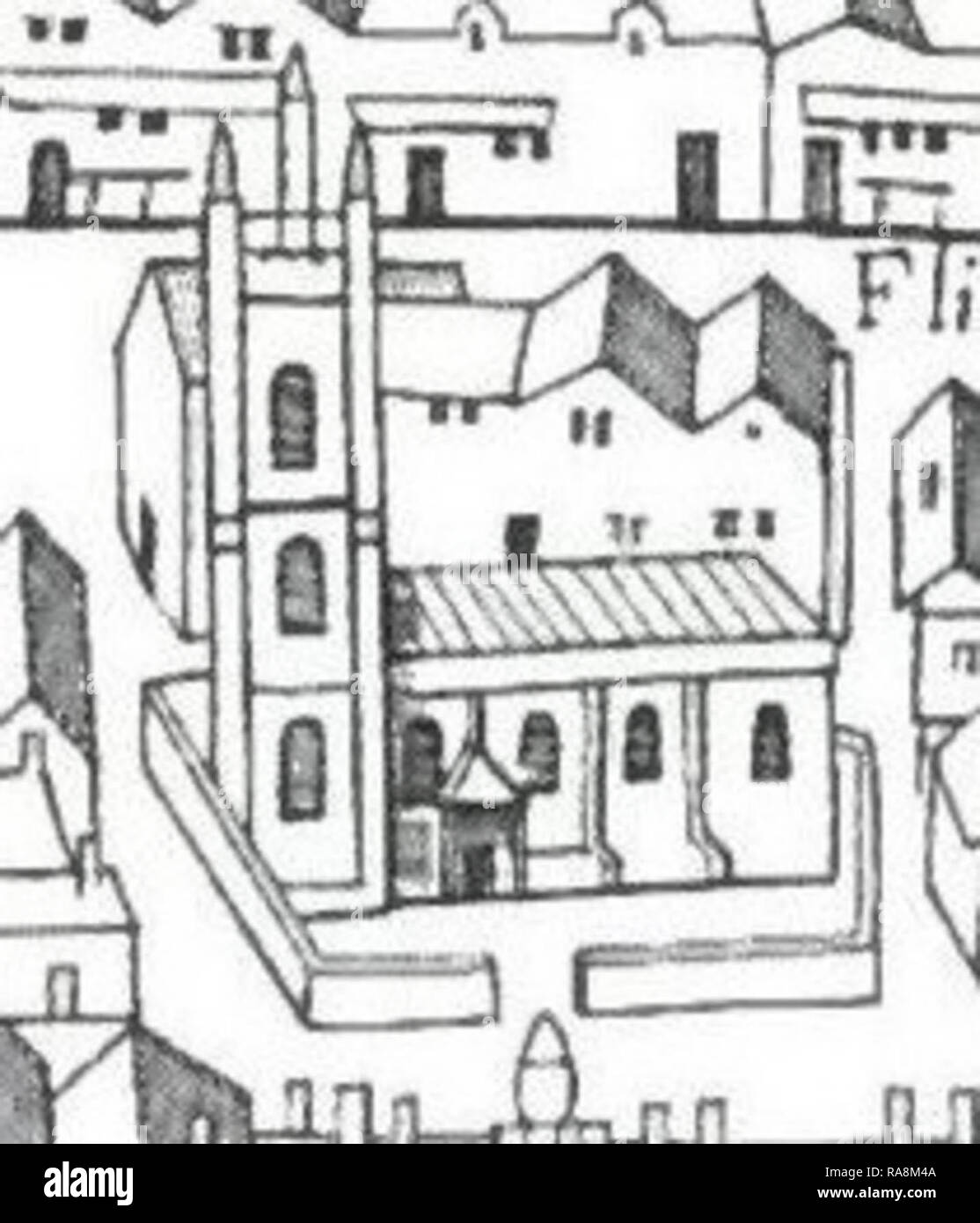 London medieval map hi-res stock photography and images - Alamy