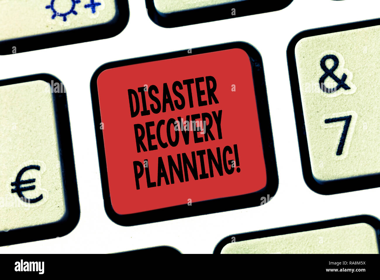 Word writing text Disaster Recovery Planning. Business concept for ...