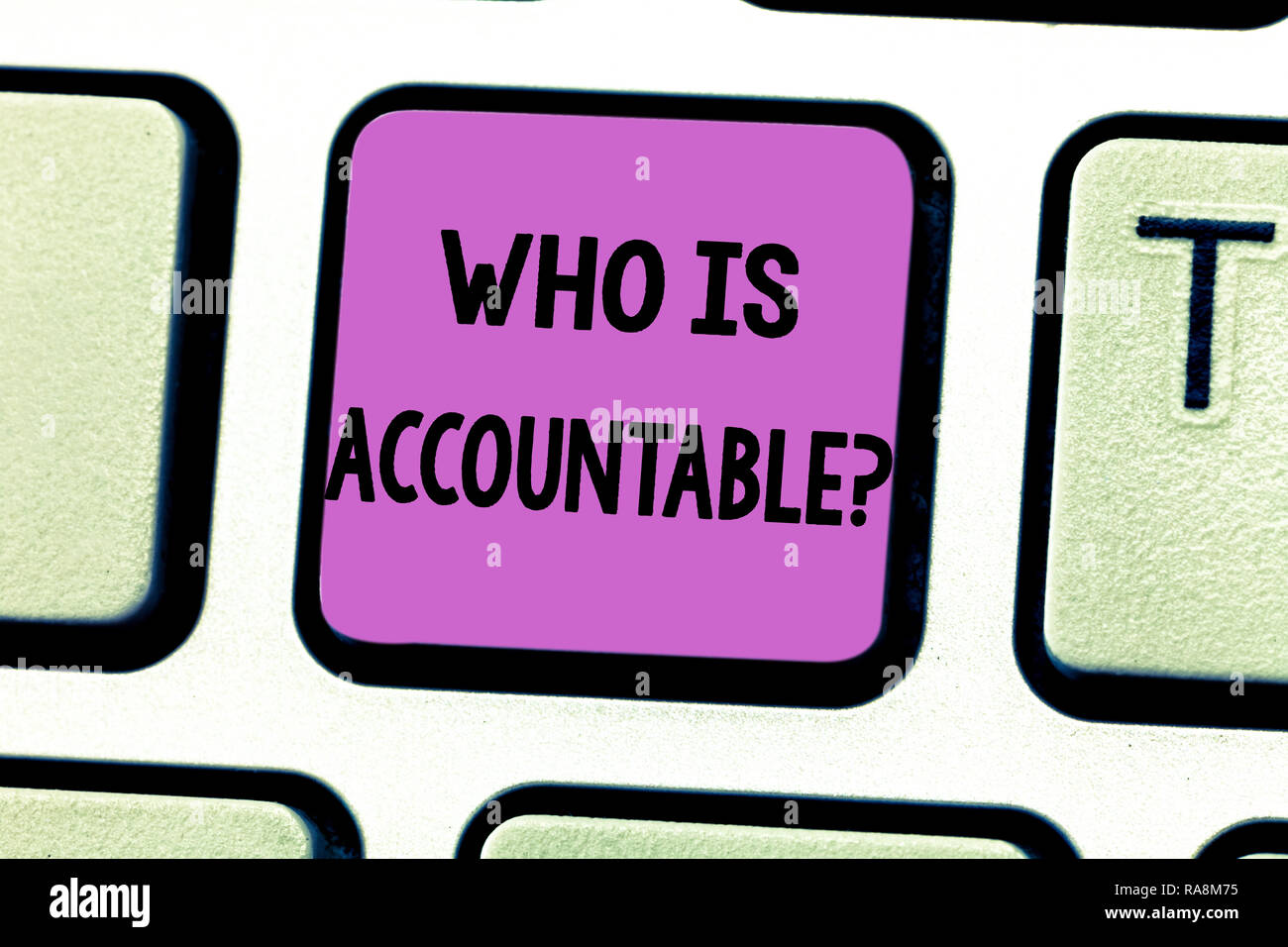 Business ownership responsibility accountability hi-res stock ...