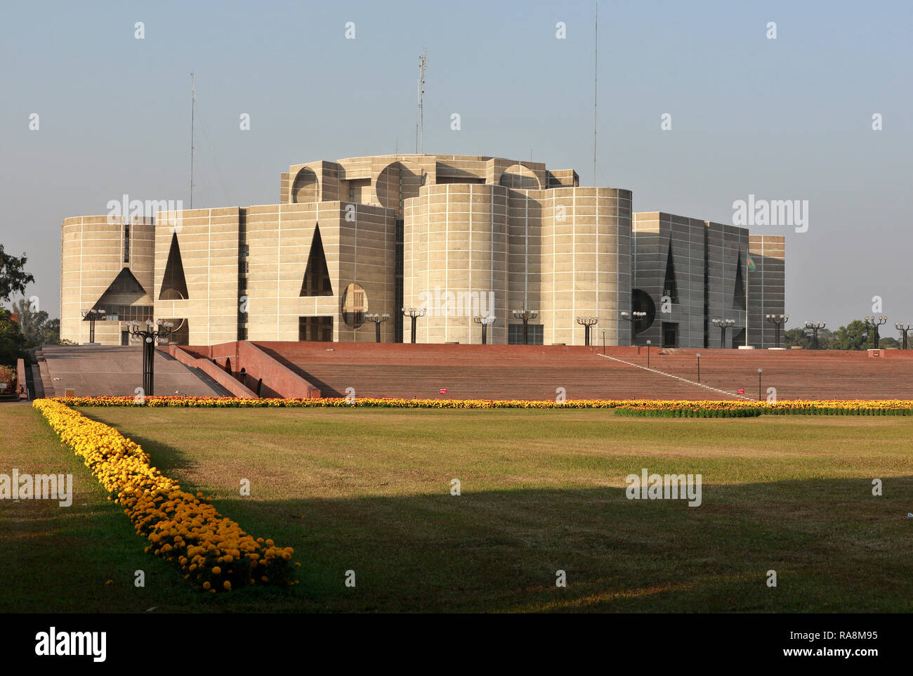 Dhaka, Bangladesh - December 30, 2018: Bangladesh National Parliament ...