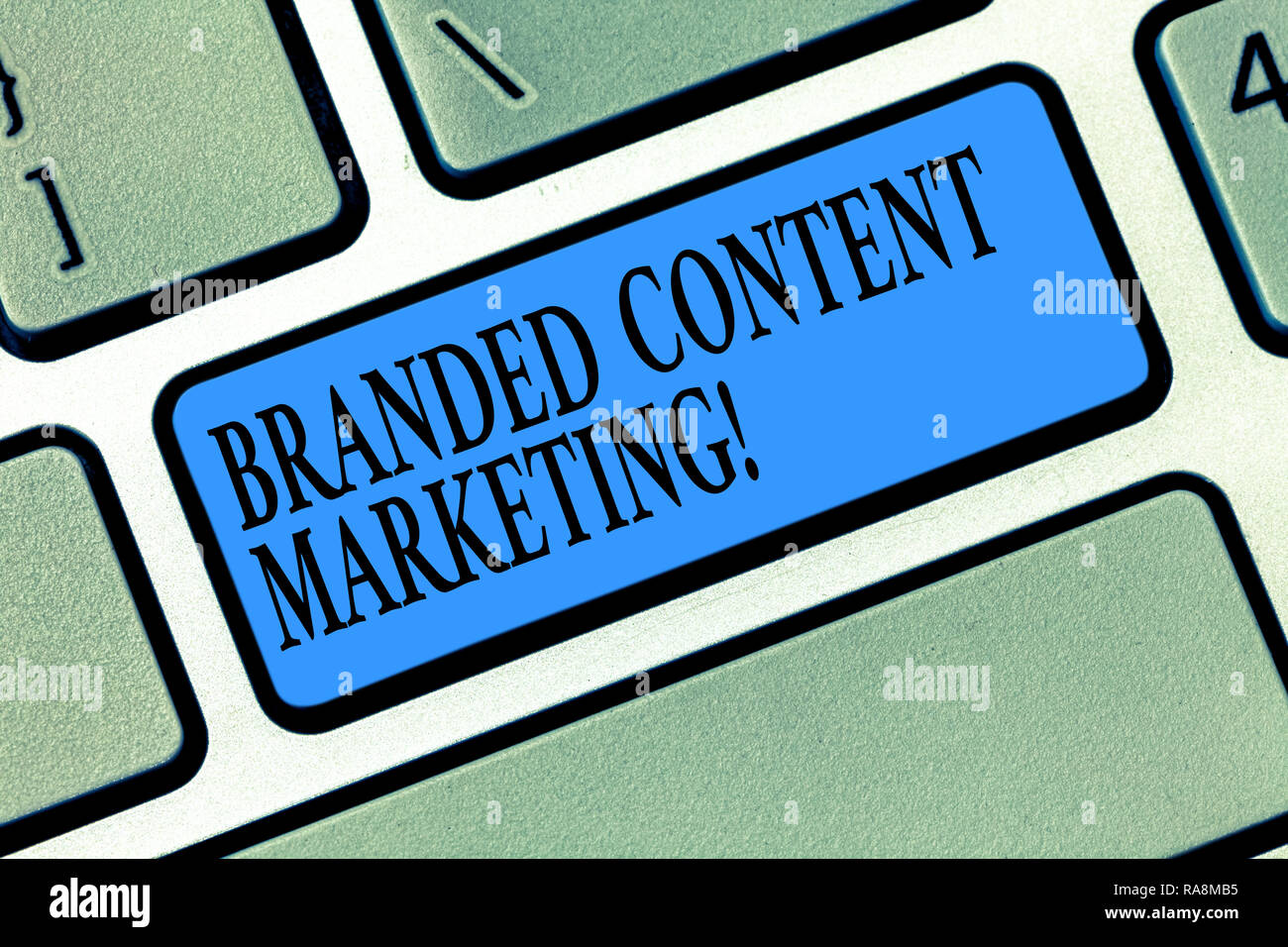 Word writing text Branded Content Marketing. Business concept for ...