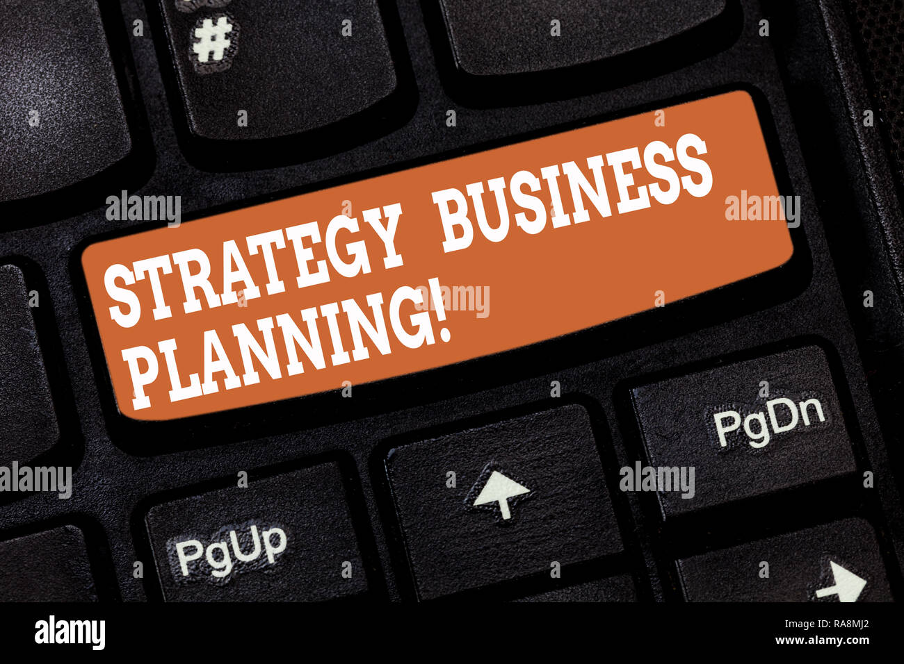 Handwriting text writing Strategy Business Planning. Concept meaning ...