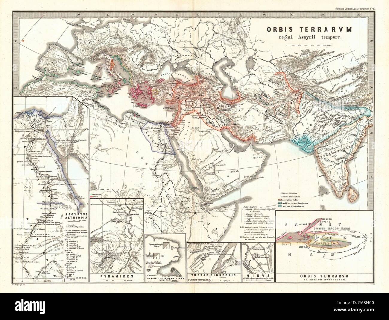 Assyrian empire map hi-res stock photography and images - Alamy