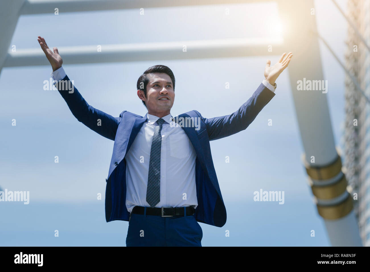 Raise an arm hi-res stock photography and images - Alamy
