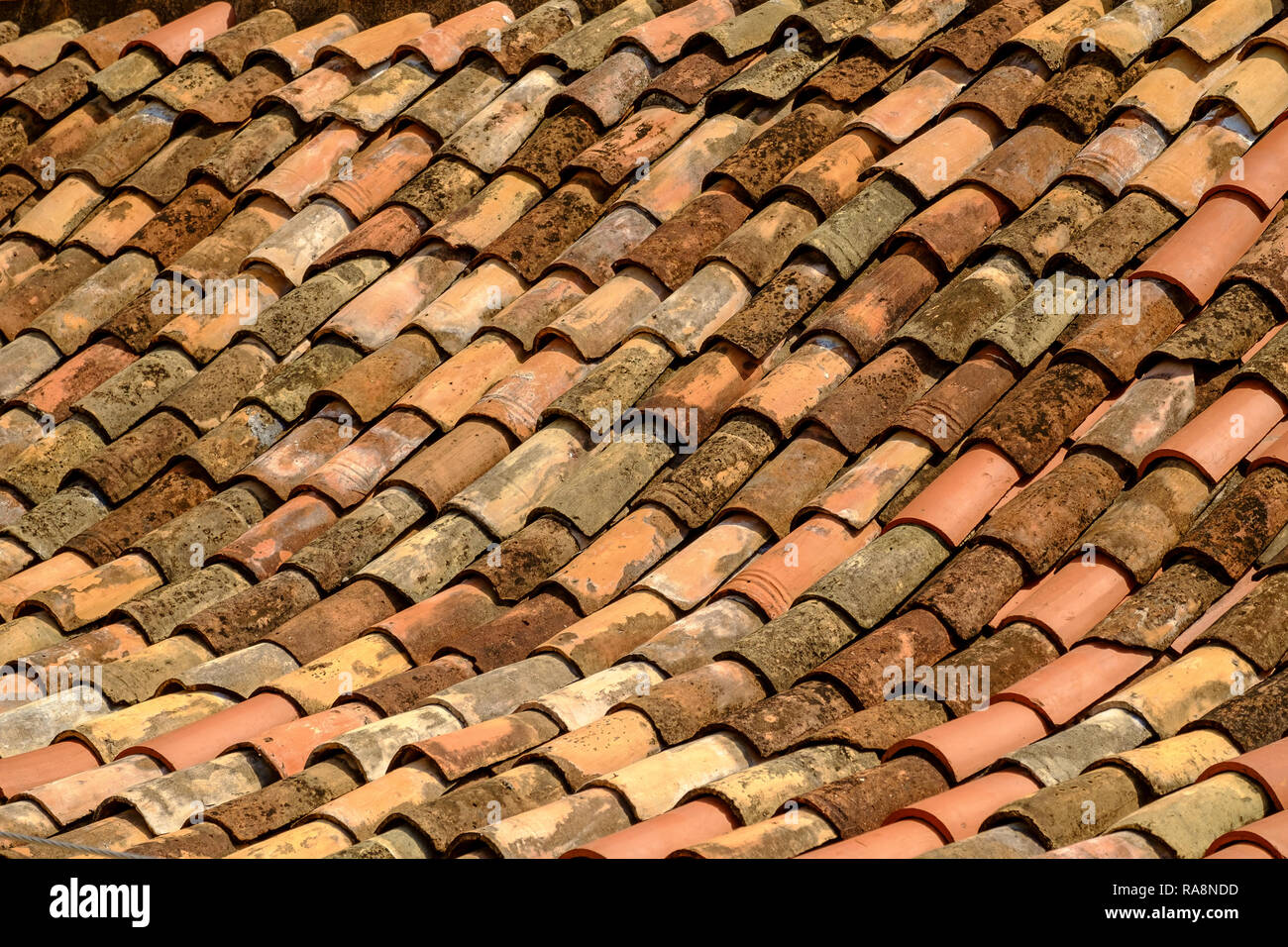 Curved roof tiles hi-res stock photography and images - Alamy