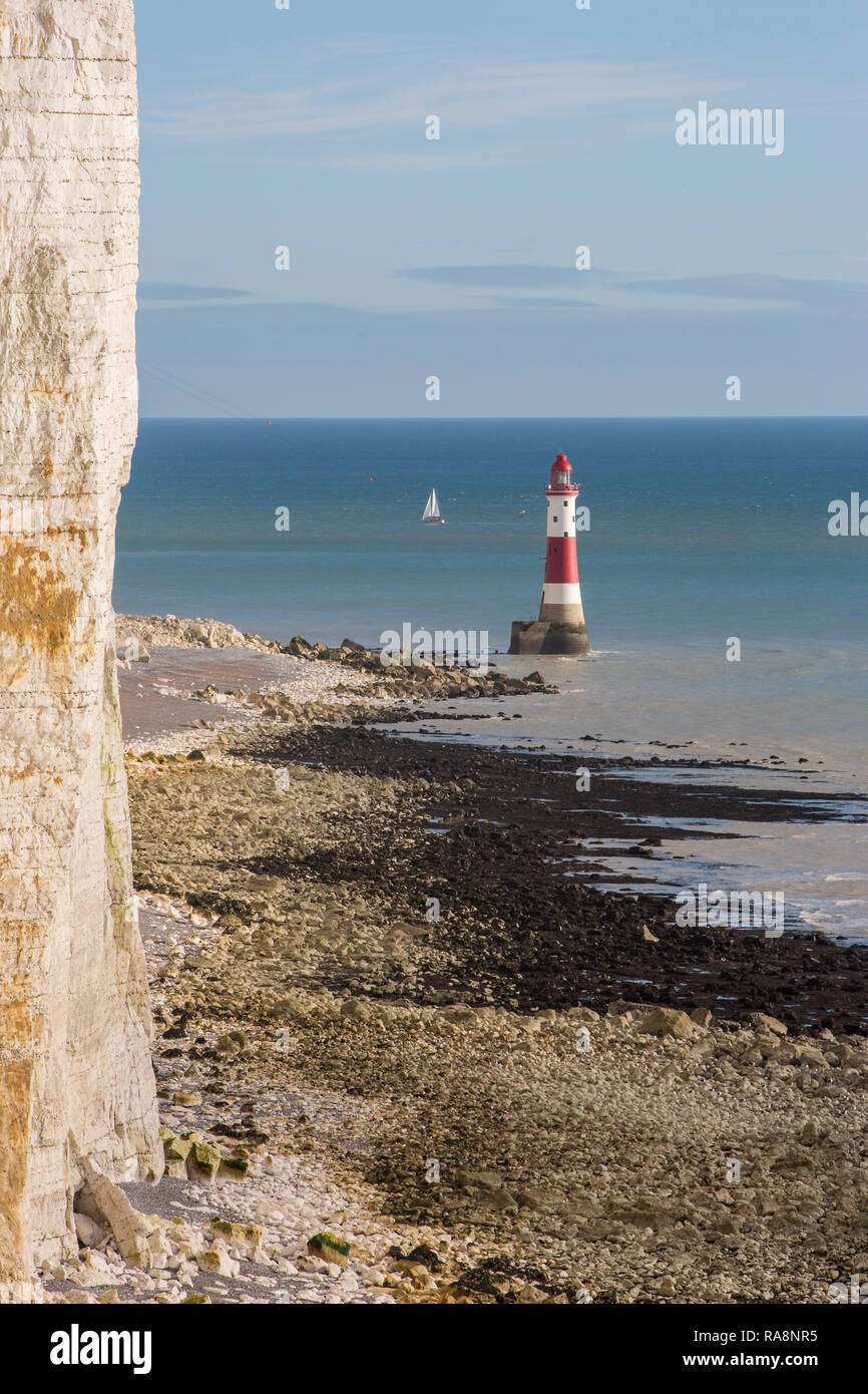 Beachy Head Lighthouse, East Sussex Stock Photo - Alamy