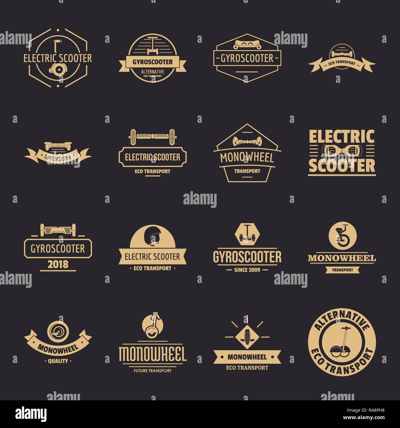 Rental icons set simple Stock Vector Images - Alamy