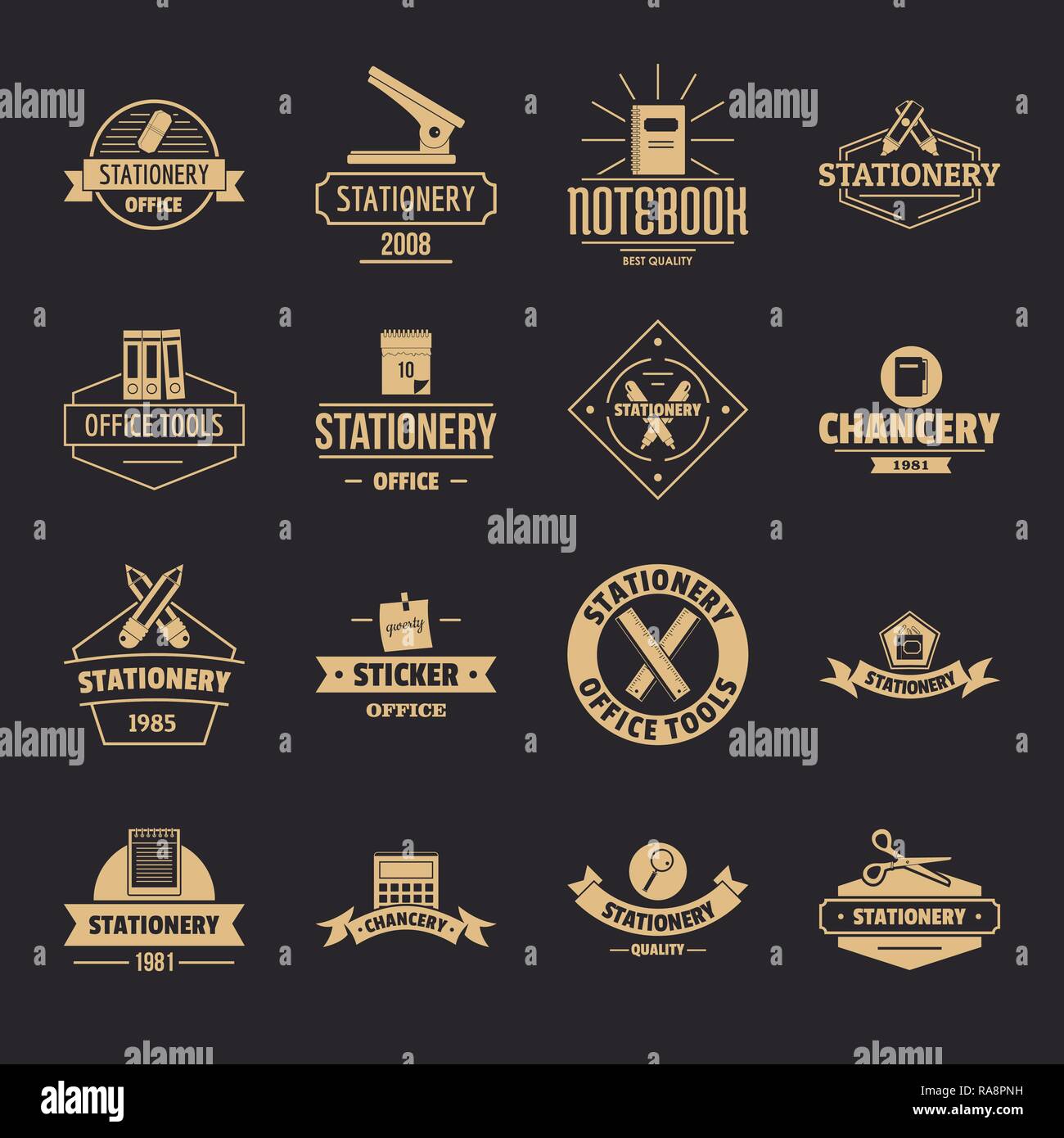 Stationery logo hi-res stock photography and images - Alamy