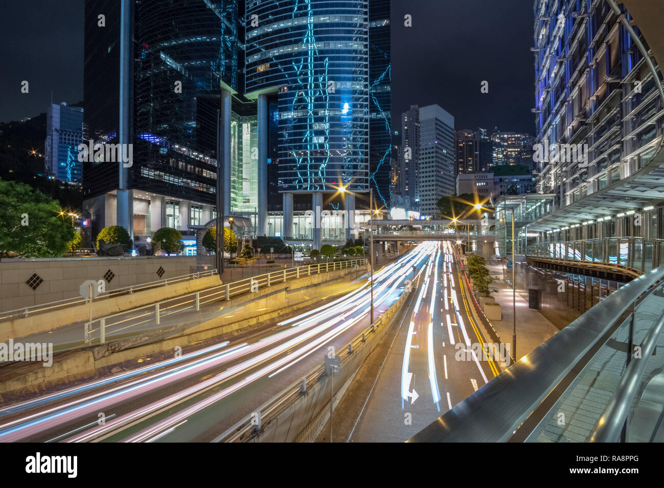 Hk busy road hi-res stock photography and images - Alamy