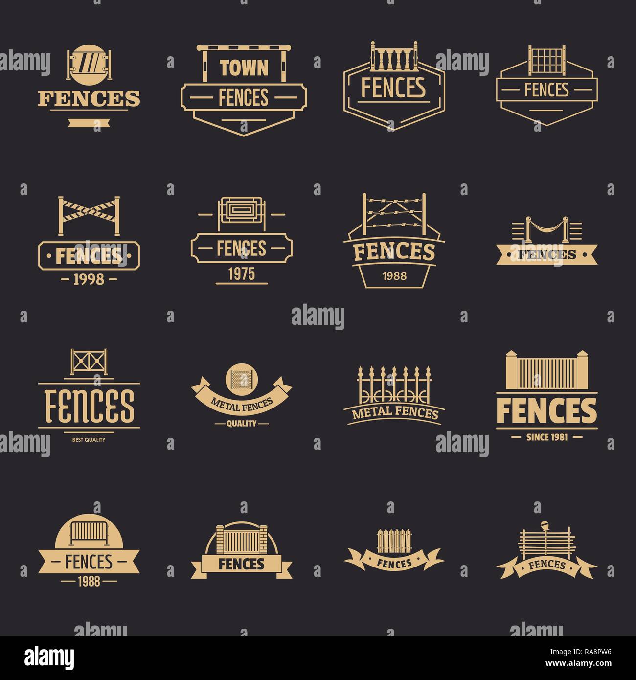 Iron gate opening, illustration Stock Vector Images - Alamy