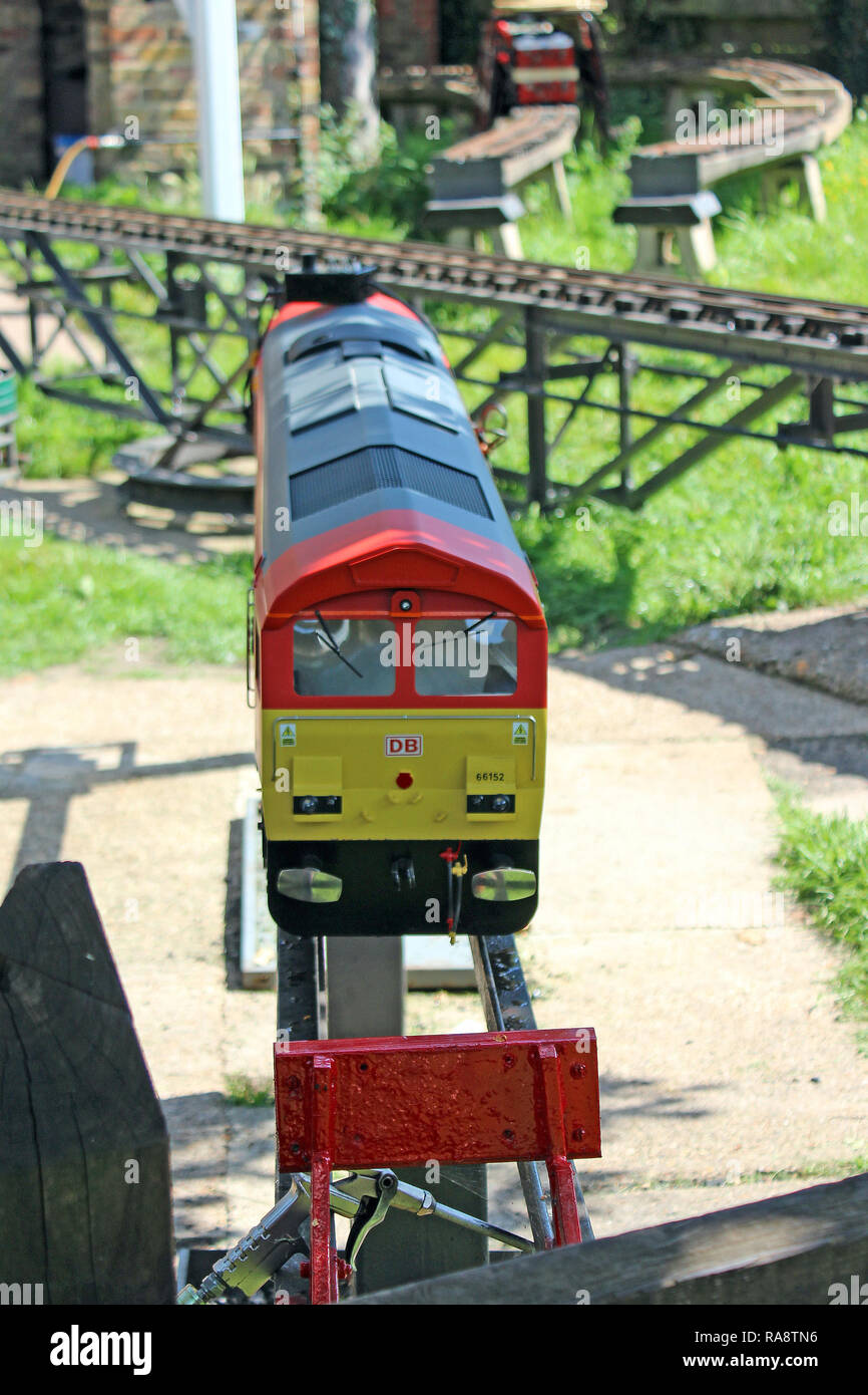 Model train ride on hi-res stock photography and images - Alamy