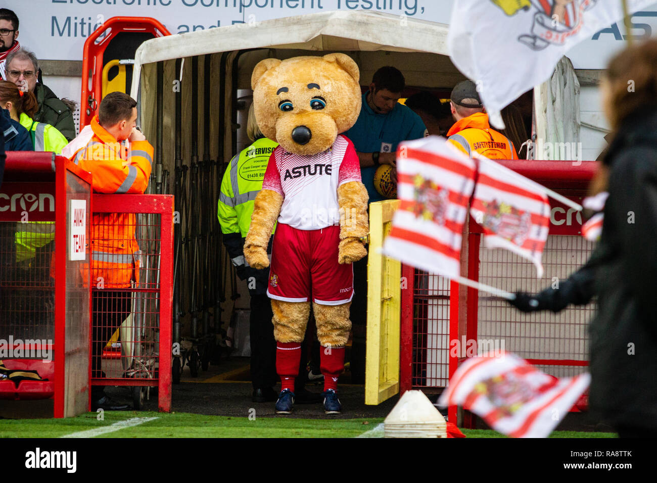 Stevenage team mascot hi-res stock photography and images - Alamy