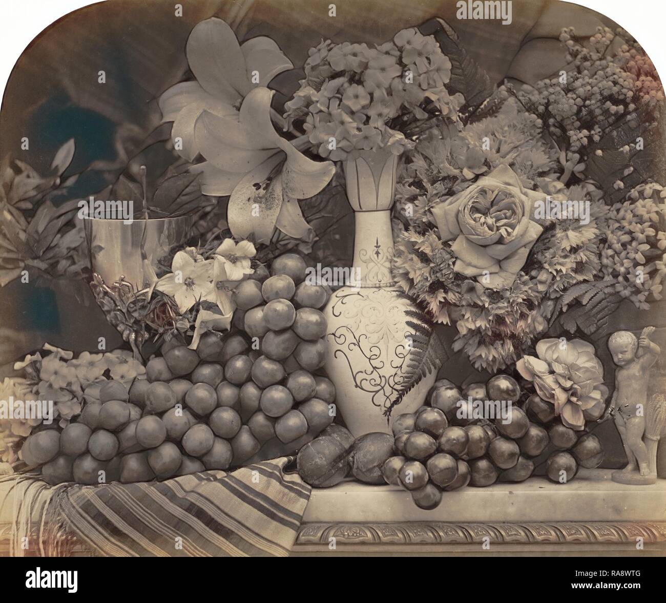 Roger Fenton, Fruit and Flowers, British, 1819 - 1869, 1860, albumen ...