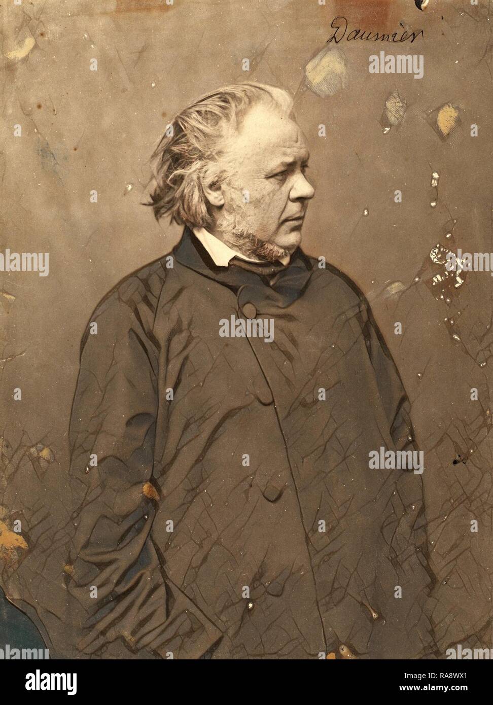 Nadar, Honoré Daumier, French, 1820 - 1910, 1856-1858, salted paper ...