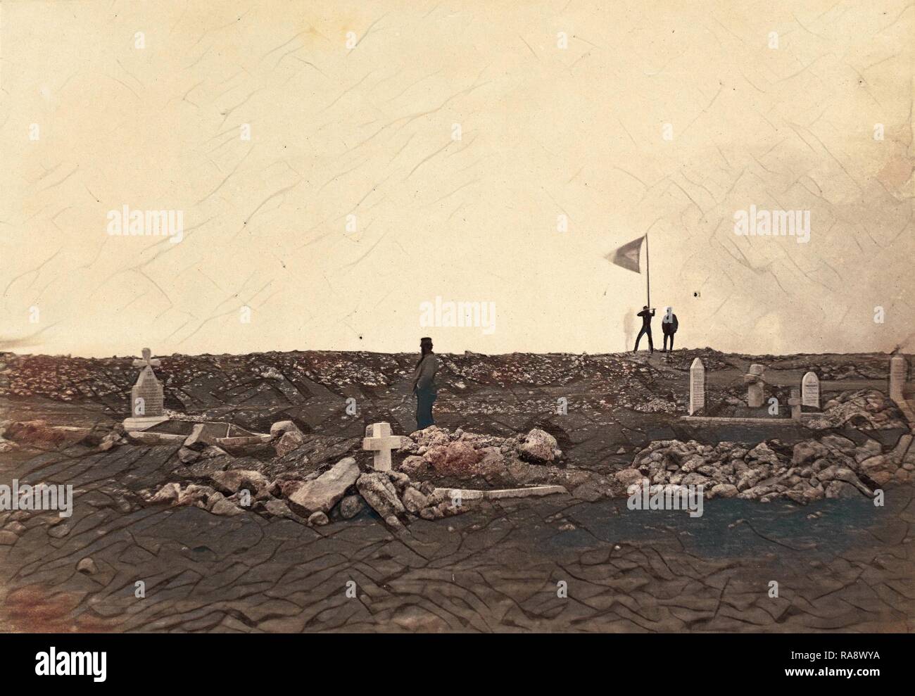 Roger Fenton, Cemetery, Cathcart's Hill, British, 1819 - 1869, 1855 ...