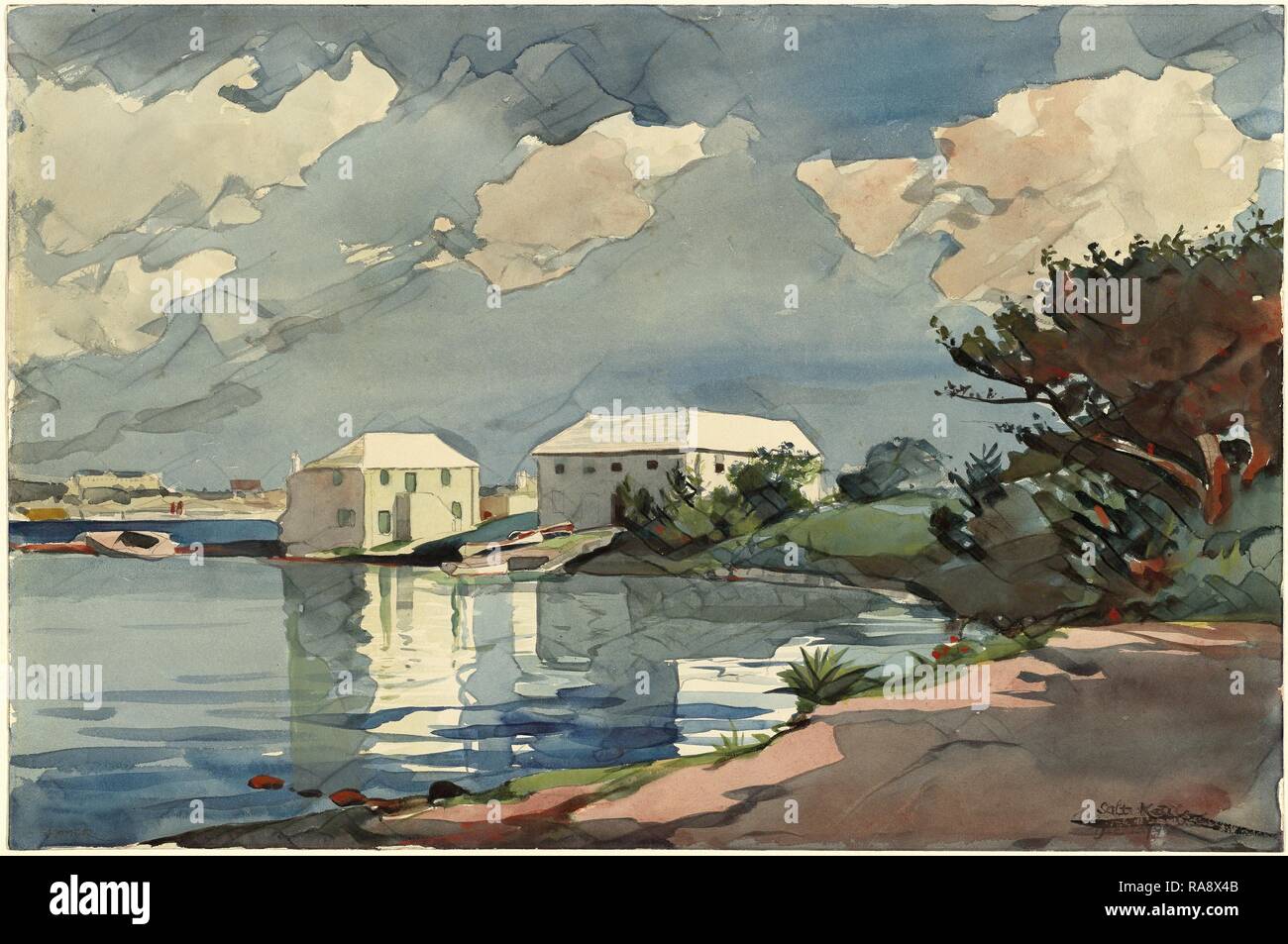 Winslow Homer (American, 1836 - 1910), Salt Kettle, Bermuda, 1899 ...