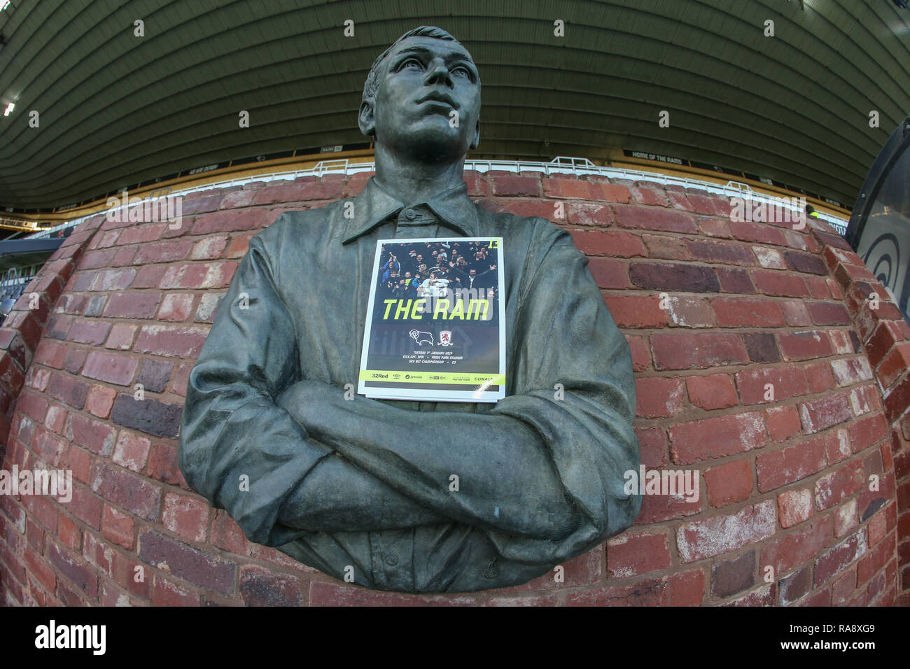 Derby county pride park bloomer hi-res stock photography and images - Alamy