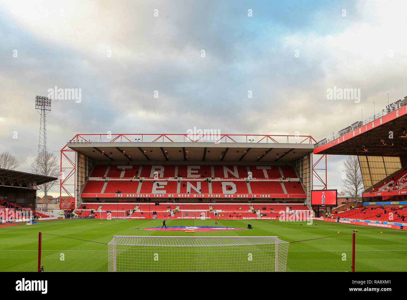 Soccer nottingham forest v leeds united city ground hi-res stock ...