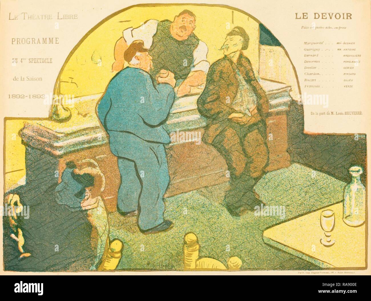 Henri gabriel ibels french 1867 1936 hi-res stock photography and ...