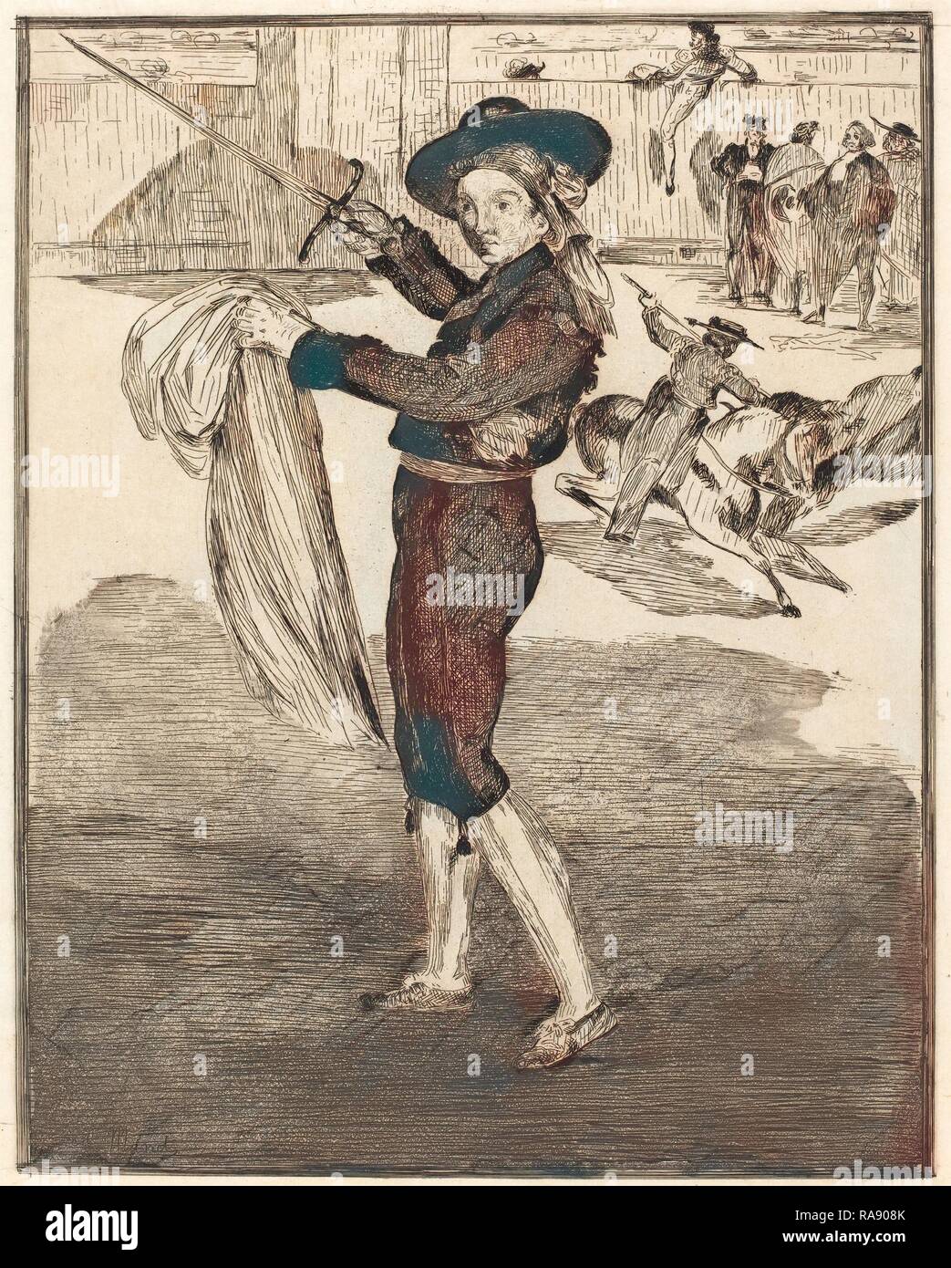 Edouard Manet (French, 1832 - 1883), Mlle. Victorine in the Costume of ...