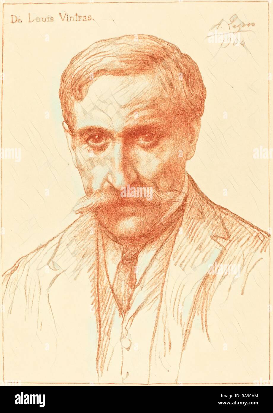 Alphonse Legros, Dr. Louis Vintras, French, 1837 - 1911, 1904 ...