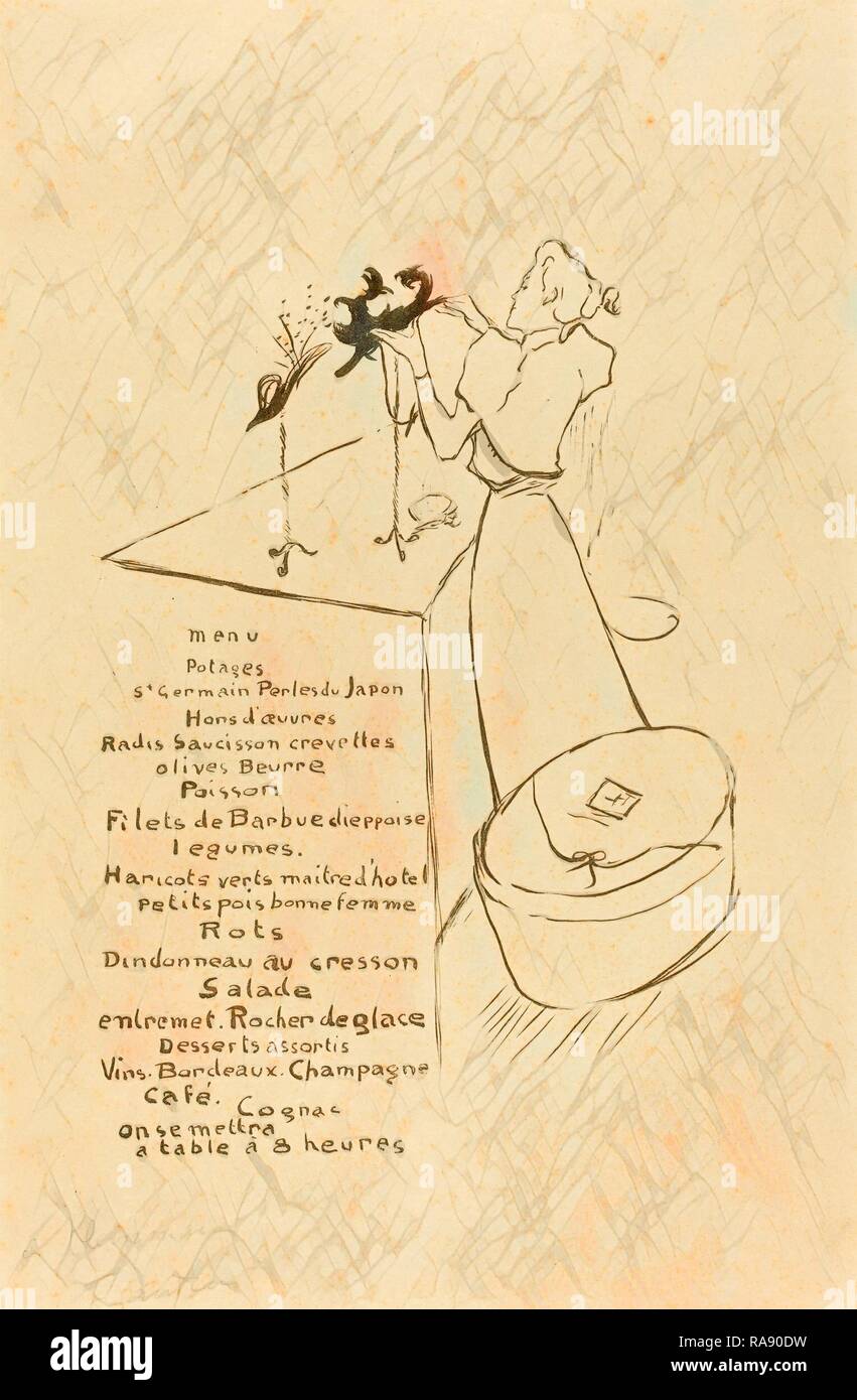 Henri de Toulouse-Lautrec (French, 1864 - 1901), The Milliner (La ...