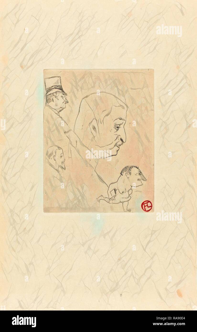 Henri de Toulouse-Lautrec (French, 1864 - 1901), Sketch (Croquis), 1898 ...