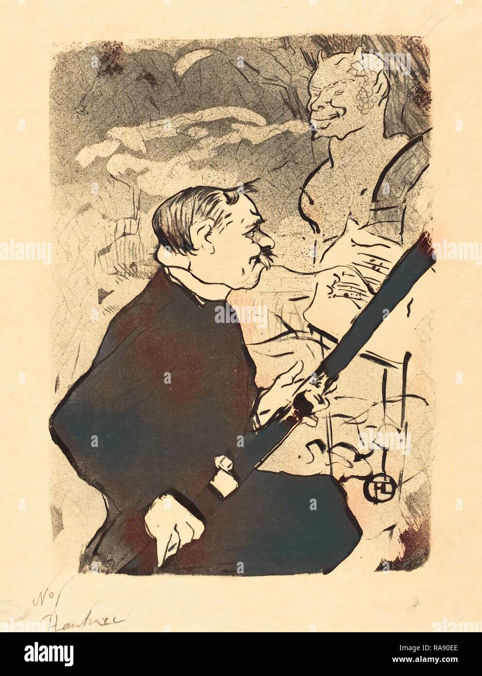 Henri de Toulouse-Lautrec (French, 1864 - 1901), For You (Pour toi ...