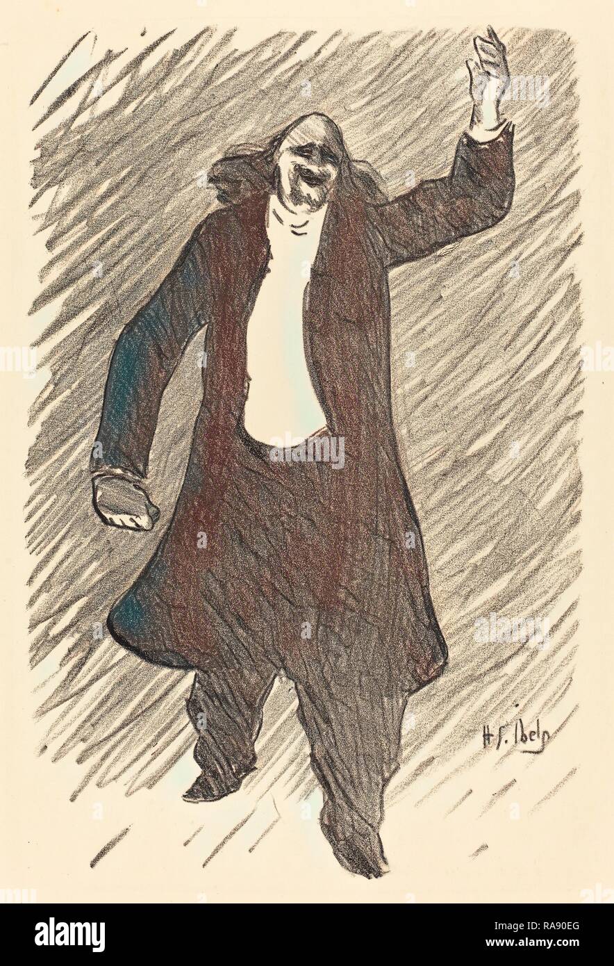 Henri-Gabriel Ibels (French, 1867 - 1936), Bruant?, 1893, lithograph ...