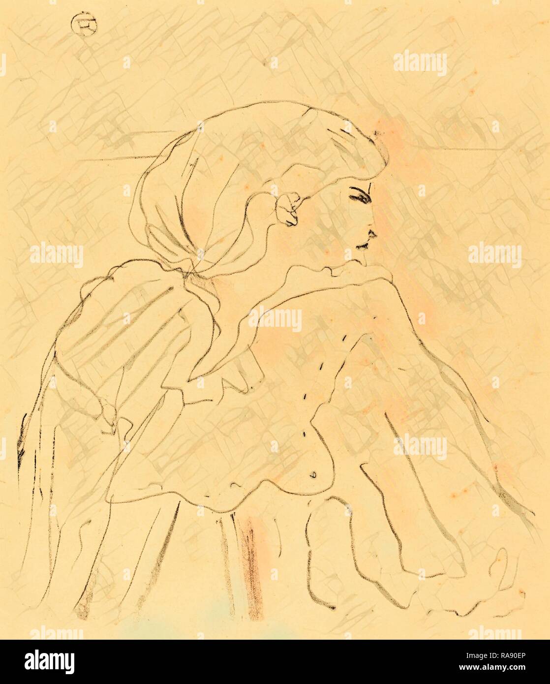 Henri de Toulouse-Lautrec (French, 1864 - 1901), Cassive, 1896 ...