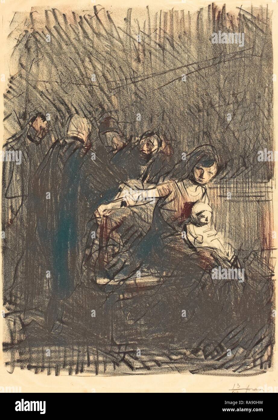 Jean-Louis Forain, Recess of the Hearing, French, 1852 - 1931, 1914 ...