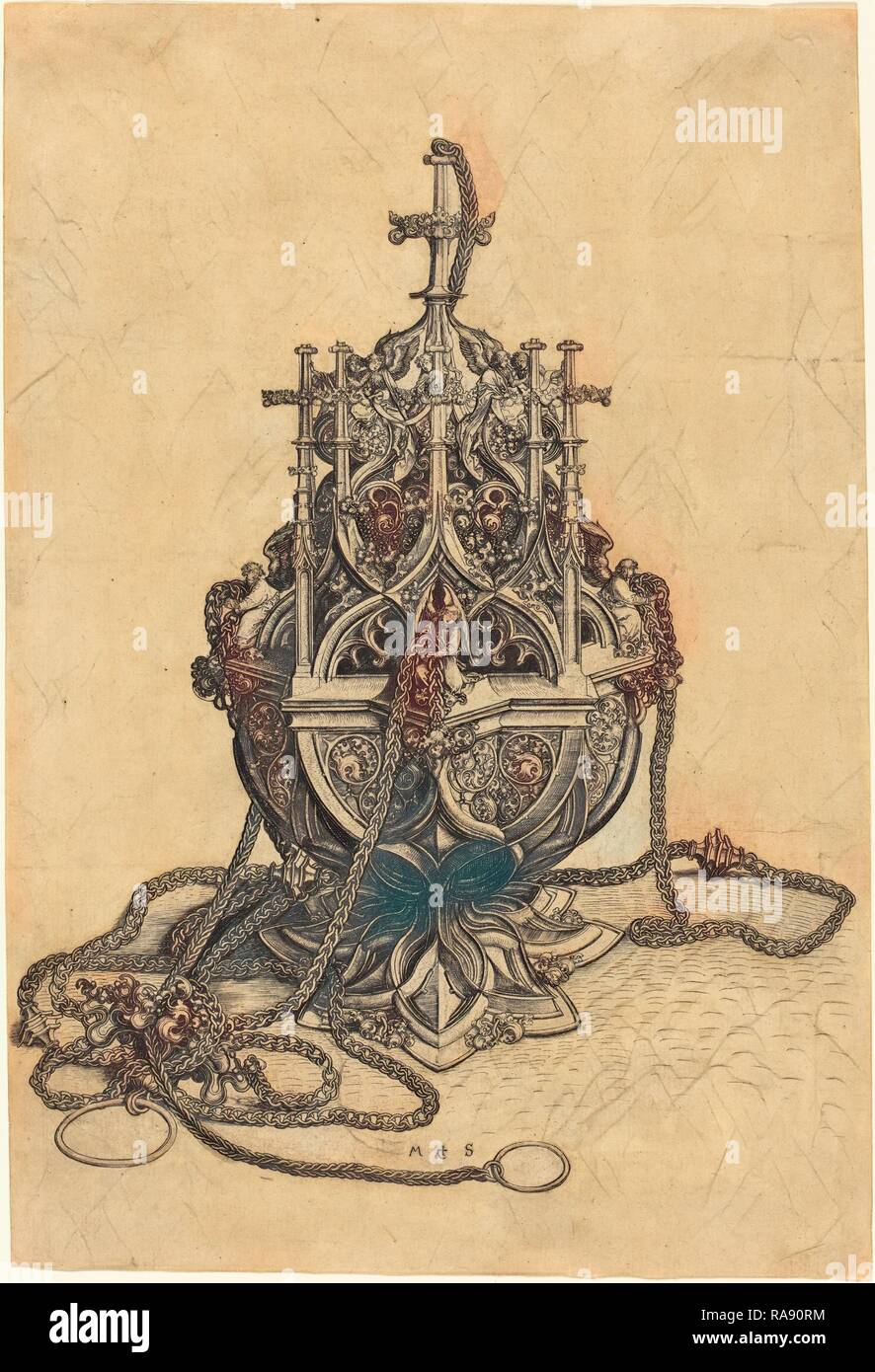 Martin Schongauer (German, c. 1450 - 1491), A Censer, c. 1480-1490 ...