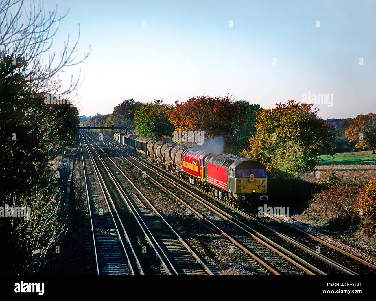 Double Track Mainline Stock Photos & Double Track Mainline Stock Images ...